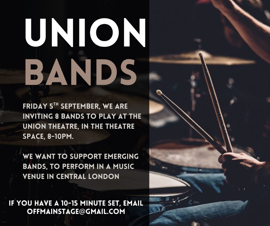 The Union Theatre calls out for artists & bands to play their first ...